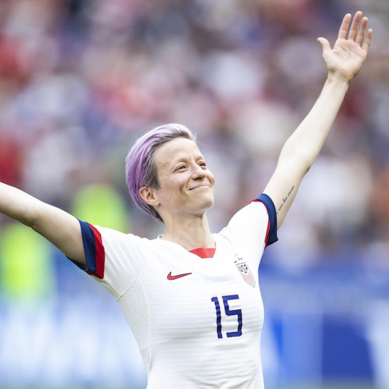 Soccer Star Megan Rapinoe On Equal Pay And What The U S Flag Means To